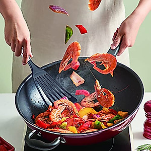 Tenta Kitchen Flexible Fish Turner Spatula, for Fish/egg/meat/dumpling Frying