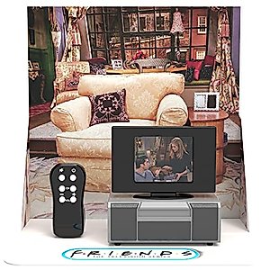 Basic Fun New Fall '21 - Tiny TV Classics - Friends Edition - Newest Collectible from Watch top Friends Scenes on a Real-Working Tiny TV (with Working Remote)!