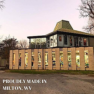 BLENKO Glass Co. 384 Water Bottle in Crystal - Hand Blown Glass Water Pitcher/Carafe/Vase - Unique Handcrafted Kitchen Decor, 36 oz.