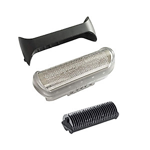 𝟮𝟬𝟮𝟯 𝙐𝙥𝙜𝙧𝙖𝙙𝙚𝙙 10B Replacement Foil & Cutter for Compatible with Bra-un Cruzer, 10B/20B 1000/2000 Series Shaver Head Set Replacement Part Compatible with 190 1735 1775 5728 5729 170S