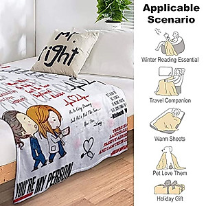 Fleece Throw Blanket Soft and Warm Flannel Plush Blanket Couch Sofa Bedding for Kids Adult 50" X40"