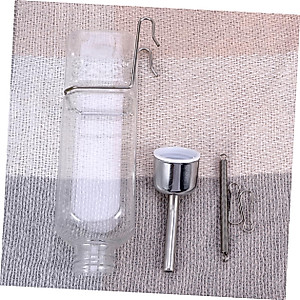 HEALEEP Automatic Watering Bottle for Pet Hanging Feeder Dispenser for Rabbit Cat Bird Pet Supplies Ball Touch Design Large Size