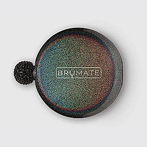 BruMate Glitter Women's Flask - 5oz Stainless Steel Flask for Liquor & Spirits - Pocket & Purse - Cute, Girly - Ideal Gift for Women (Glitter Mermaid)