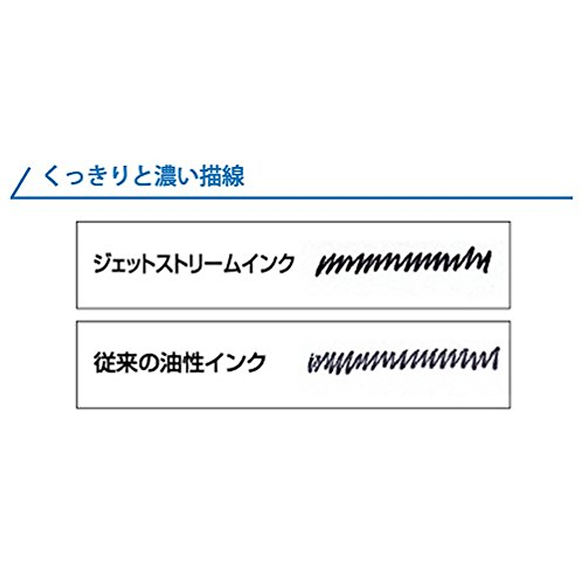 三菱鉛筆 Mitsubishi Pencil SXN15007.24 Jetstream Oil-Based Ballpoint Pen, 0.03 inches (0.7 mm), Black, 10 Pieces