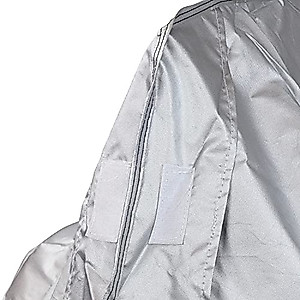 Sunnydaze 12x12 Foot Premium Pop-Up Canopy Shade with Vent - Heavy-Duty Square PU-Coated 150D Oxford Fabric Replacement Top for Canopy - Gray