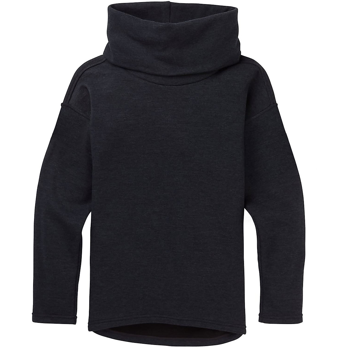 Burton Womens Ellmore Pullover, True Black Heather New, X-Small
