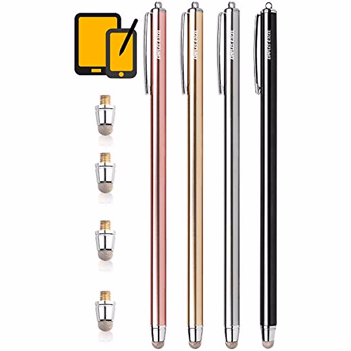 Stylus Pens for Touch Screens Long Stylus Pen for Ipad Stylist Pens for Tablets Tablet Pen Cell Phone Stylus Tablet Stylus for Touch Screens