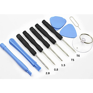 11 Pieces Universal Repair Opening Tool Kit Screwdriver Set Compatible with Android Cellphone Smart Phone