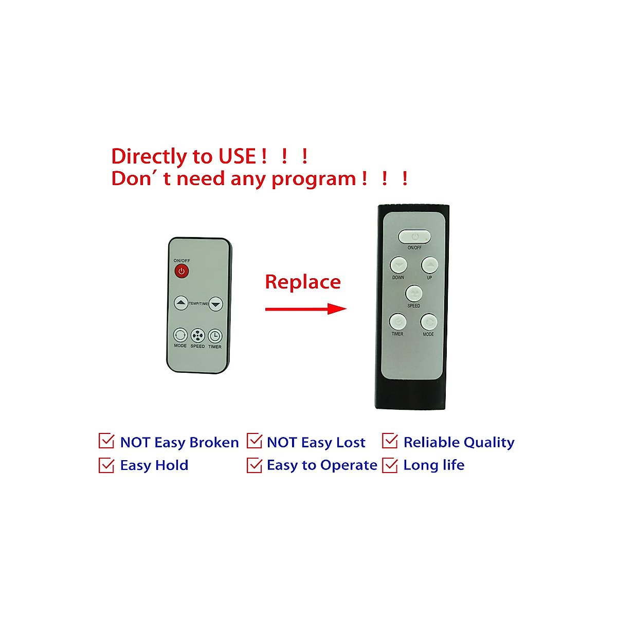 SZHKHXD Remote Control for Honeywell MN10CESWW MN10CEDWW MN10CESBB MN10CESWW-R MN10CESBB-R MN12CHES HF08CESWK HF08CESVWK MN10CES MN10CES-R Portable Window Air Conditioner