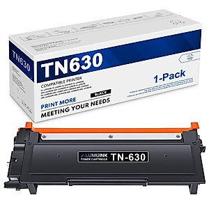 TN630 Toner Cartridge Replacement for Brother TN630 TN-630 to Use with HL-L2320D HL-L2360DW HL-L2340DW HL-L2380DW DCP-L2540DW MFC-L2740DW Printer (Black,1 Pack)
