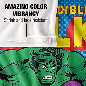 Hulk Blanket, 36"x58" Corner Box Silky Touch Super Soft Throw Blanket