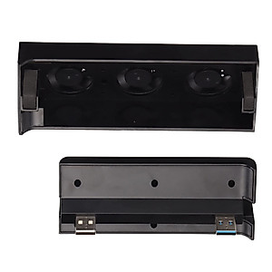 for PS4 Slim Cooling Fan and USB Hub Kit Game Console Automatic Temperature Cooling Fan USB Powered Adapter, Automatic Intelligent External Cooler for PS4 Slim Host