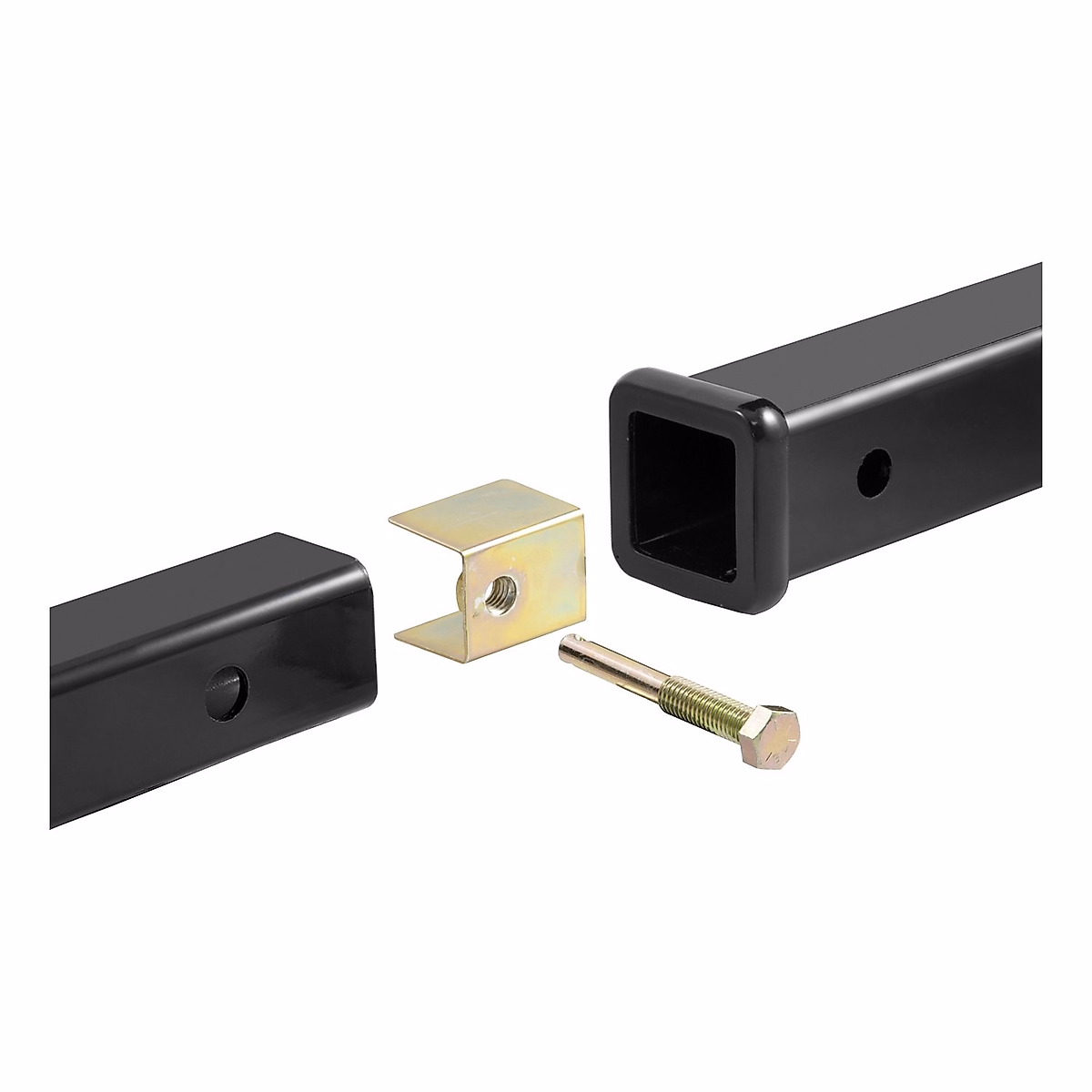 CURT 22321 Anti-Rattle Hitch Pin Shim Device, Fits 2-Inch Receiver, 1/2-In Hole