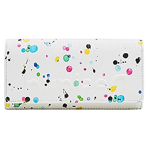 Desigual Women's Accessories PU Long Wallet, White