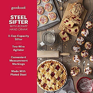 Goodcook Sifter Kitchen Essentials, Medium, Silver