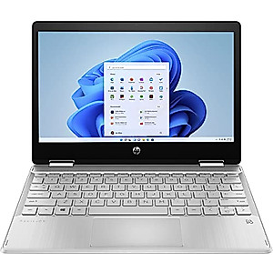 2022 HP X360 2-in-1 Convertible Laptop, 11.6" HD IPS Touchscreen Display, Intel Pentium Silver Quadcore N5030, 4GB DDR4, 128GB SSD + YSC Accessory, Webcam, USB-C, Windows 11 S