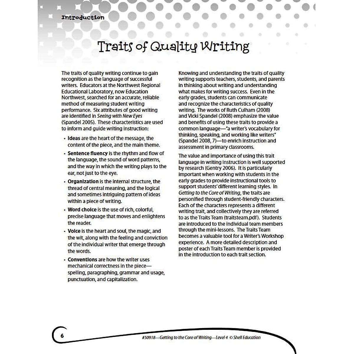 Getting to the Core of Writing: Essential Lessons for Every Fourth Grade Student