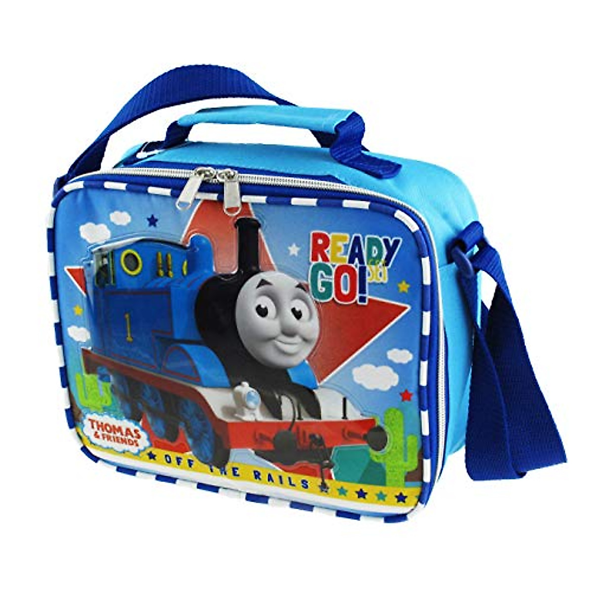 ARDOUR VAN GenericJINCHENG YSECTL Thomas & Friends Full Size 16 inch Deluxe Backpack with Matching Insulated Lunch Box