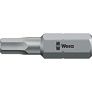 Wera - 5057111001 Kraftform 71 Kraftform Kompakt Security 32 Piece set, Hexagon 1/4"