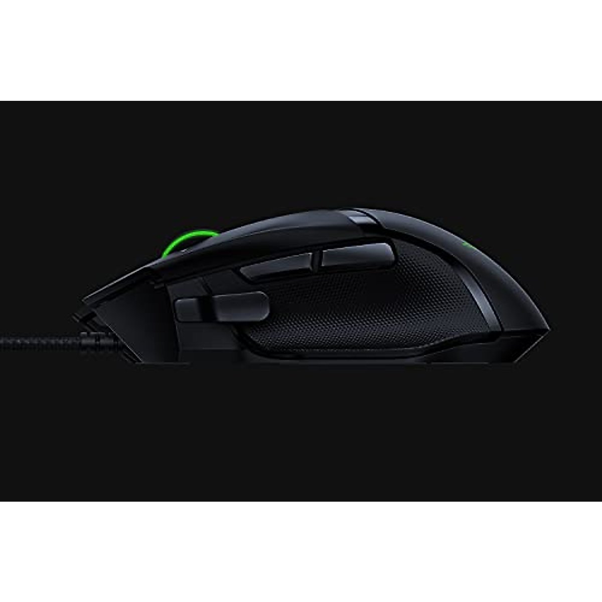 Razer Basilisk V2 - FPS Gaming Mouse (Gaming Mouse with New 20,000 DPI Focus + Optical Sensor, 5G, Removable Dpi Switch and Customizable Scroll Wheel, RGB Chroma and USB) Black