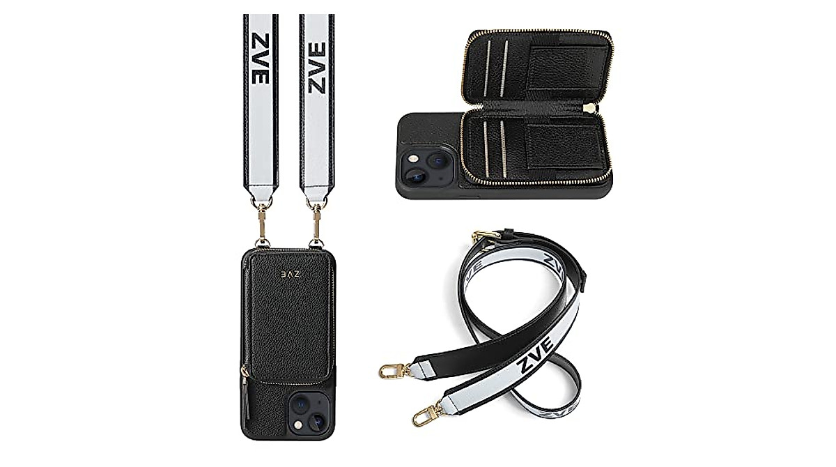ZVE iPhone 13 Pro Wallet Case - Stylish & Functional