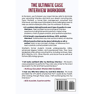 The Ultimate Case Interview Workbook: Exclusive Cases and Problems for Interviews at Top Consulting Firms (Hacking the Interview)