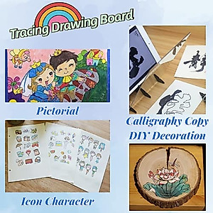 Tracing Drawing Board Optical Draw Projector Sketch Wizard Painting Acrylic Comics Reflection Table Copy Pad Easy Kit