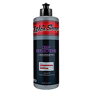 the Wax Shop 50964 Deep Reflections Liquid Carnauba Wax - 16oz