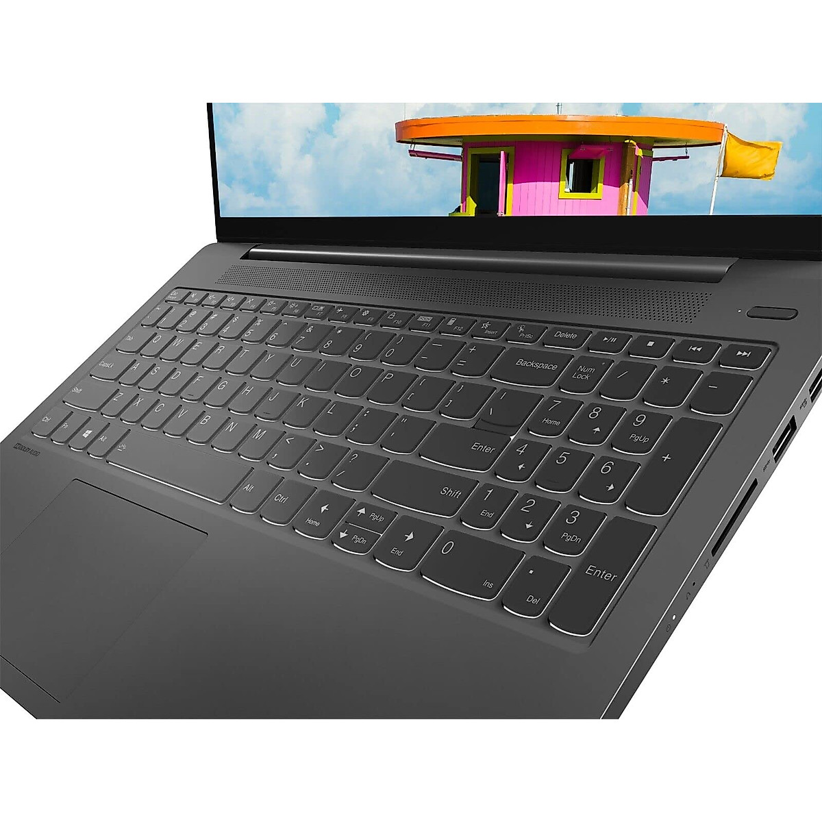 Lenovo IdeaPad 5 Touch Laptop, 15.6" FHD Touchscreen Display, Intel Core i7-1165G7 Processor, 8GB RAM, 512GB SSD, Intel Iris Xe Graphics, Fingerprint Reader, Webcam, Windows 11