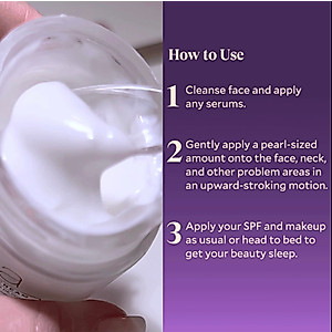 FIÈRA 24-Hour Rejuvenating Face Cream with Apple Stem Cells - Anti-Aging Moisturizer for Mature Skin, Day & Night Hydration, Improves Skin Tone, Texture, and Elasticity - 1.69 FL. OZ. / 50 ML