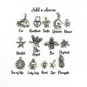 Stethoscope Name Tag, Stethoscope ID Tag with charm, Stethoscope Charm, Stethoscope Name Tag, Nurse Appreciation Gift, Nurse Graduation Gift, Pinning Ceremony Gift, Medical student gift, Nurse Week