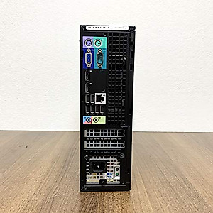 Dell Optiplex 7010 Small Form Desktop, Intel Quad Core i7 3770 3.4Ghz, 8GB RAM, 128GB SSD Hard Drive, DVD-RW, Windows 10 (Renewed)