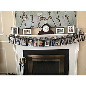 Graduation Decorations Class of 2024 Graduation Photo Banner K-12 Photo Display for Senior 2024 Picture Banner for High School 5th 8th Grad 4x6 SP001