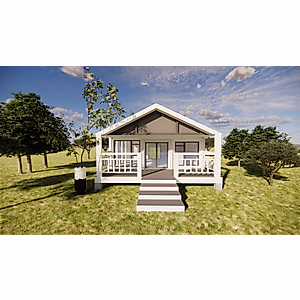 Echo-A-900 sq.ft. from Compact to Spacious, Cozy to Luxurious: 400 sq.ft. Small Houses, 900 sq.ft. Two-bedrooms, or 1600 sq.ft. Three-bedrooms. Built Steel, Your Dream Home is Ready in 3 to 15 Days.