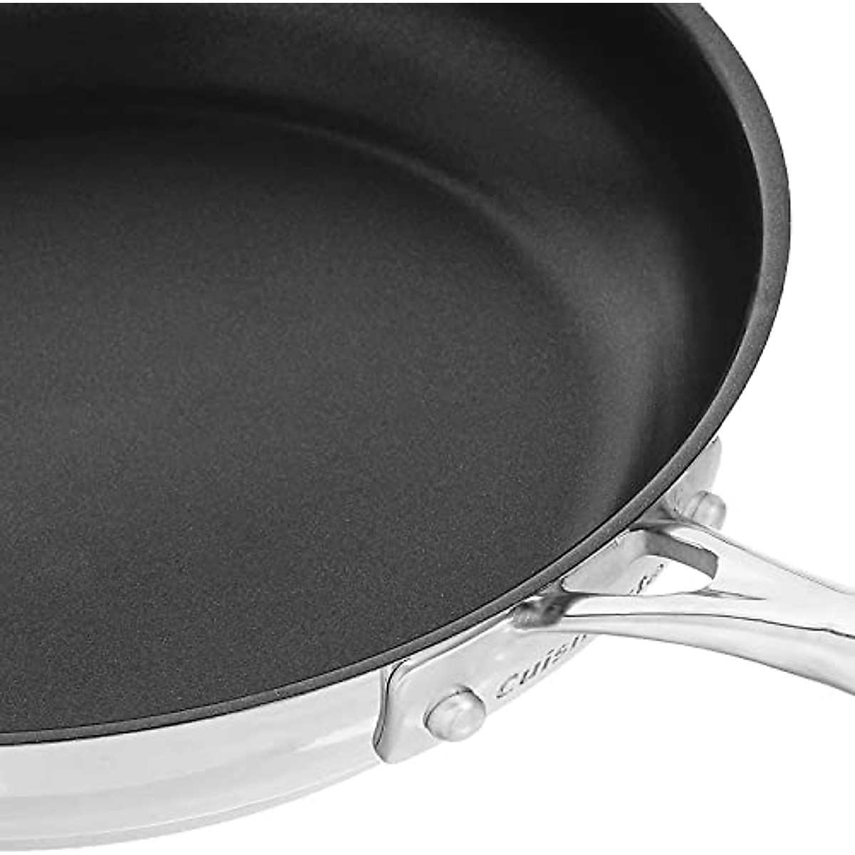 CUISINART 8922-810NS Professional Series 2-Piece Stainless Steel Nonstick Skillet Set, 2-Pack