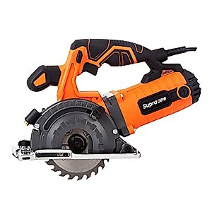 Circular Saw with Laser Guide 1000w 5-Inch Corded Circular Saws with 24T TCT blade for Woods, Tile, Soft Metal and Plastic