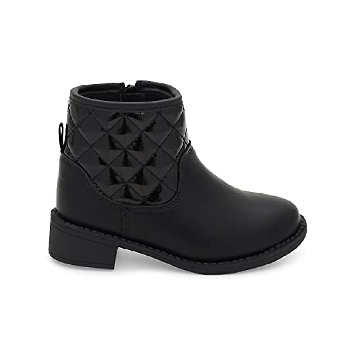 OshKosh B'Gosh Girls Loure Fashion Boot, Black, 11 Little Kid