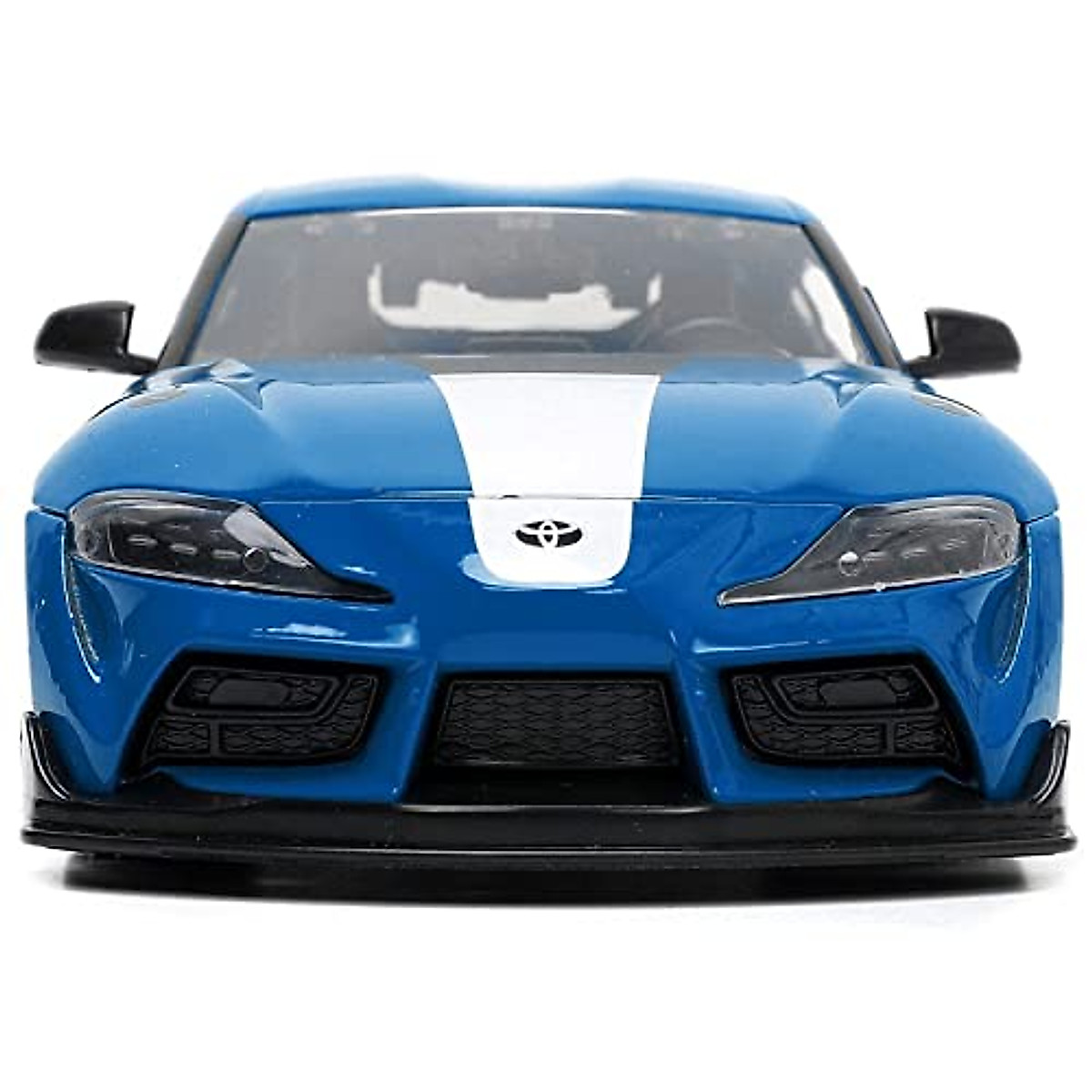 Jada Toys Robotech 1:24 2020 Toyota Supra Die-cast Car w/ 2.75" Max Sterling Figure, Toys for Kids and Adults