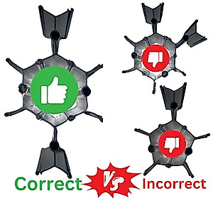 Hex Hive 2.0 Storage Organizer 12 Piece Set for Craft Paint, Salon Haircolor, Tattoo Ink and more Made in USA