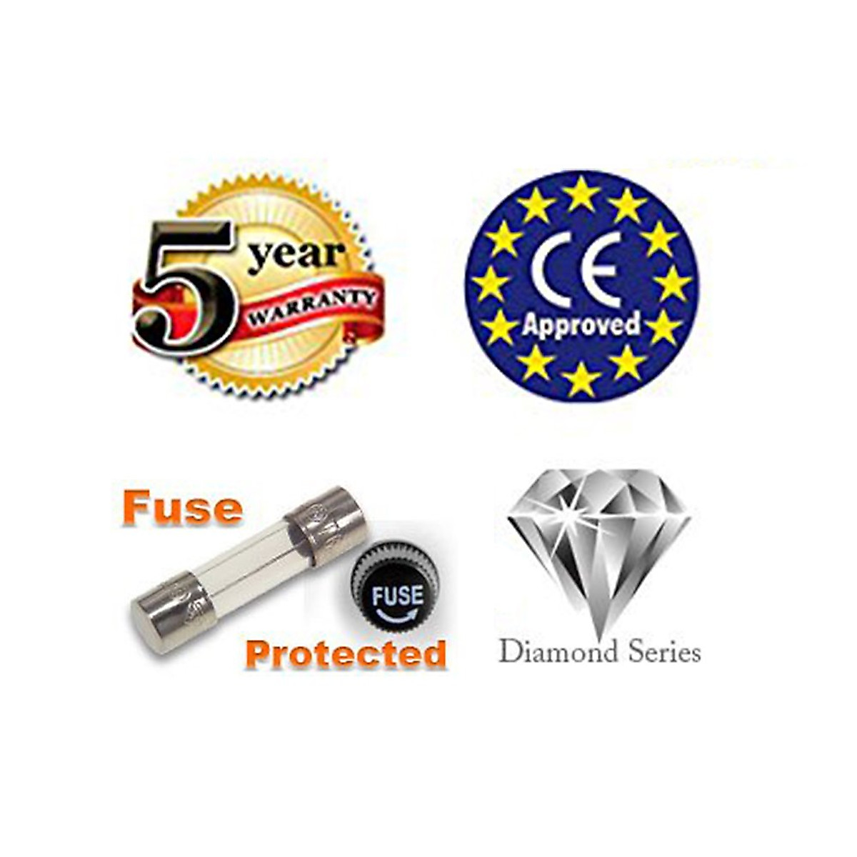 Dynastar Step Up & Step Down Voltage Converter and Transformer, 110-220 to 220-240 Volts; Heavy Duty, Extra Durable Lifetime Coil, 5-Year-Warranty, 5500 Watts