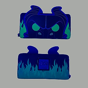 Loungefly Pop Disney Maleficent Dragon Cosplay Ziparound Wallet