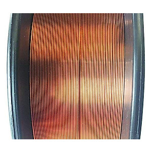 ER70S-6 .023 .030 .035-Inch on 10-Pound Spool Carbon Steel Mig Solid Welding Wire (.023" 10lb)