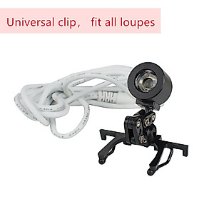 CARESHINE Black LED Head Light Lamp for Dental Surgical Medical Binocular Loupe USA Shipping 2-5 Days Delivery