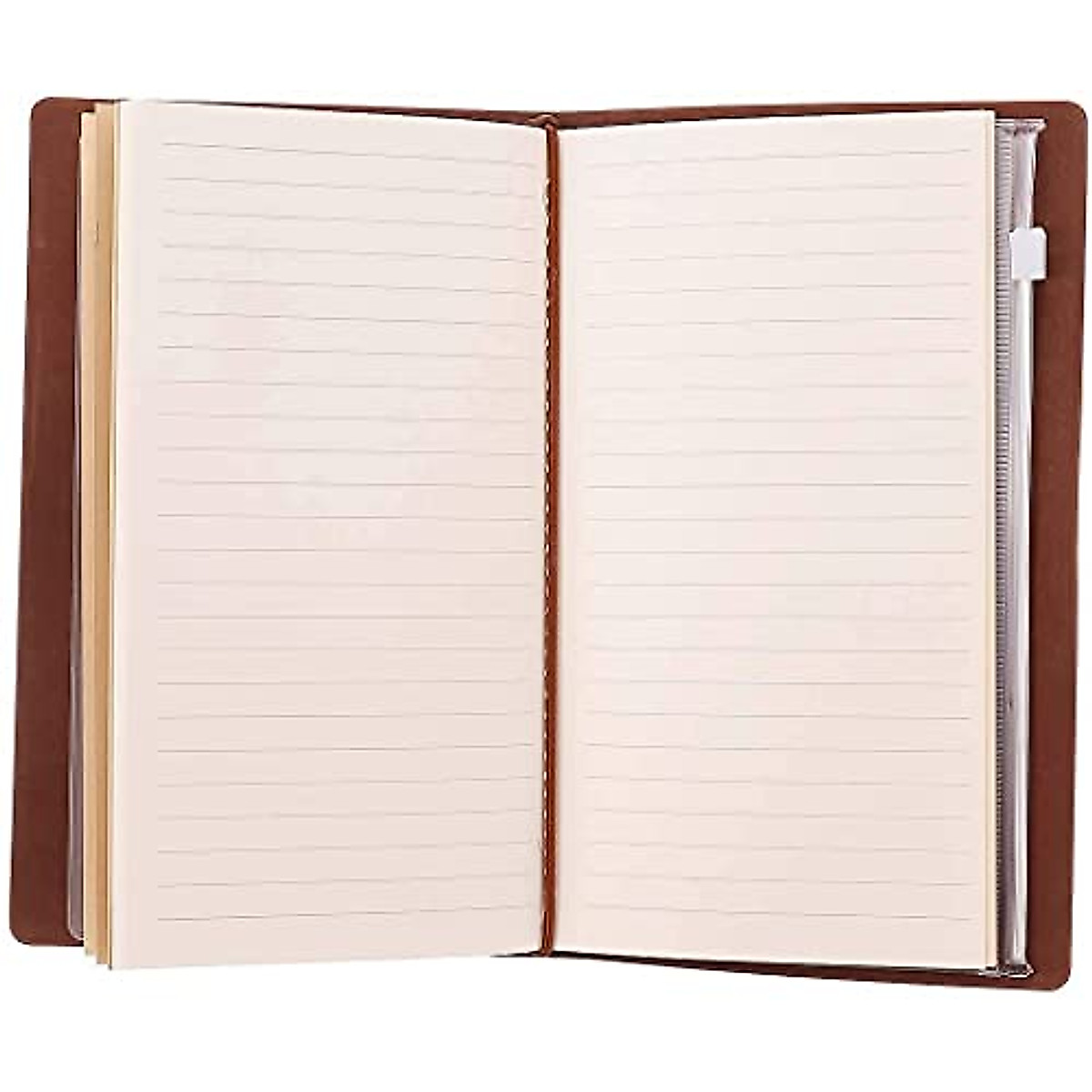 Grandma to Granddaughter Leather Journal - Laugh - Love - Live 7.88"x4.7"Writing Notebook - Embossed Vintage Refillable Writing Journal for Christmas,Birthdays