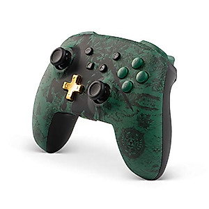 PowerA Enhanced Wireless Controller for Nintendo Switch - Link Silhouette