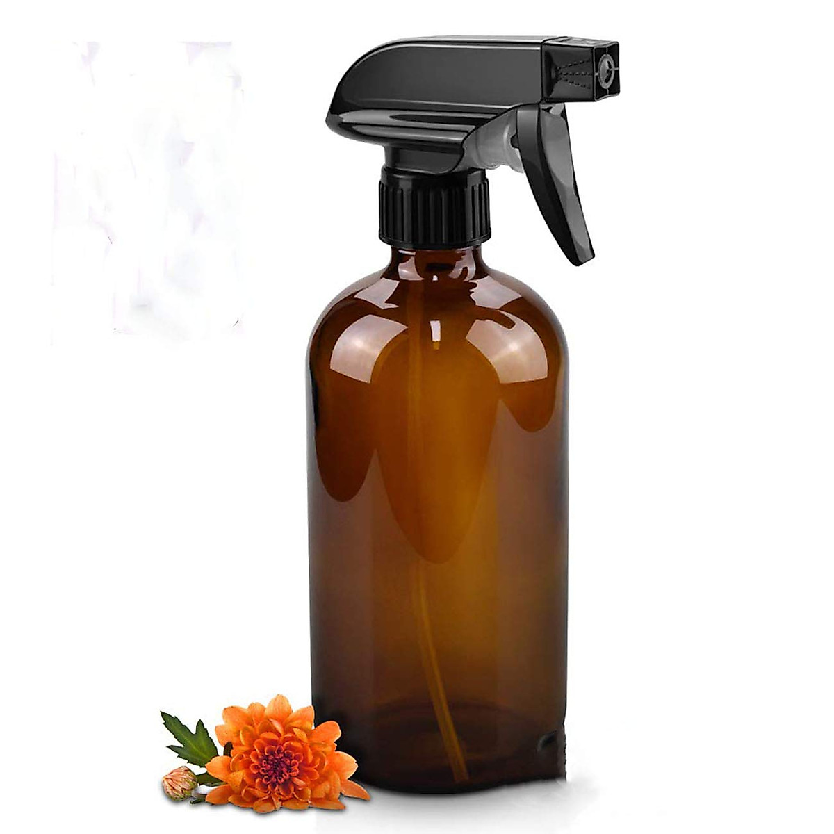 Amber Glass Spray Bottles,Glass Spray Bottles for Cleaning Solutions"Glass Spray Bottle,Window Cleaners Aromatherapy Facial Hydration Watering Flowers Hair Care Empty Amber Glass Spray Bottles