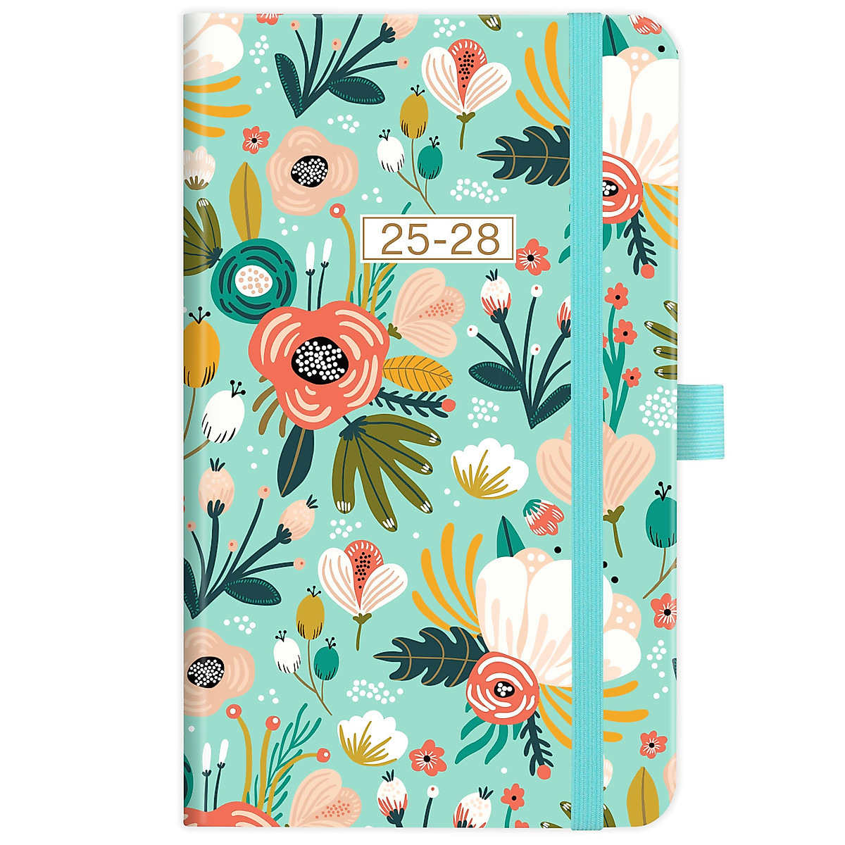 Pocket Planner 2023-2025 - Monthly Planner & Pocket Calendar, Jan 2023-Dec 2025, 6.3" x 3.8, 3 Year Monthly Planner, Calendar Planner with Inner Pocket and 60 Note Pages, Small Planner for Purse, Easy to Carry