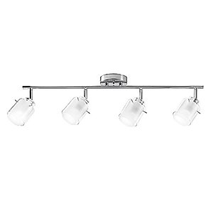 Globe Electric 59267 Kit Track Lighting, 0, Chrome