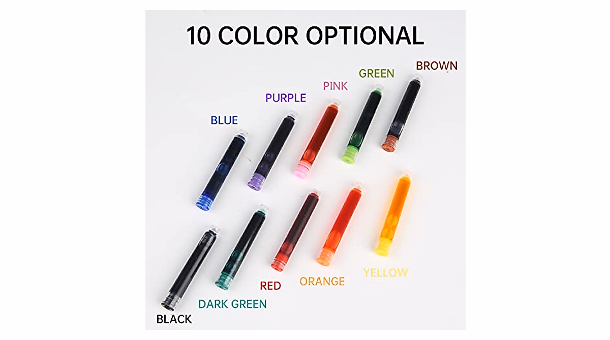 GC QUILL Calligraphy Pens Set 64pcs - Calligraphy Fountain Pen Set with ...