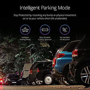 Nextbase 122 Dash Cam 720p in Car Camera with Parking Mode, Night Vision, Automatic Loop Recording and Shock Sensor File Protection, Reliable and Durable
